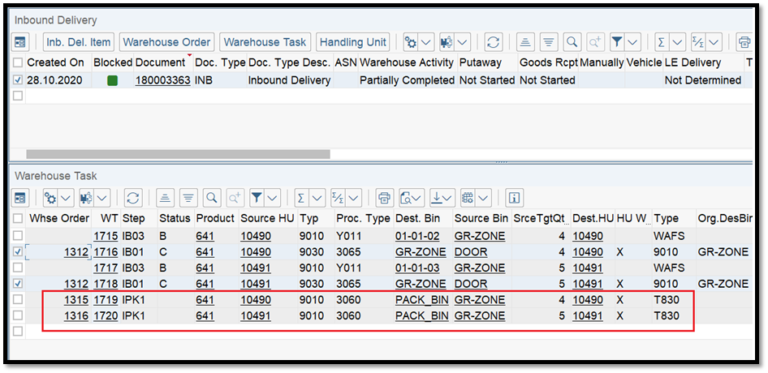 Understanding EWM Process Oriented Storage Control - ITPFED